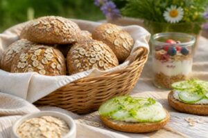 Haferflocken-Brötchen ohne Mehl: Warum sie im Sommer der ideale ...
